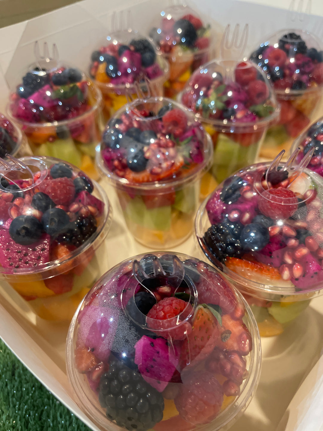 Fruit cups dozen – Grazed by Naz